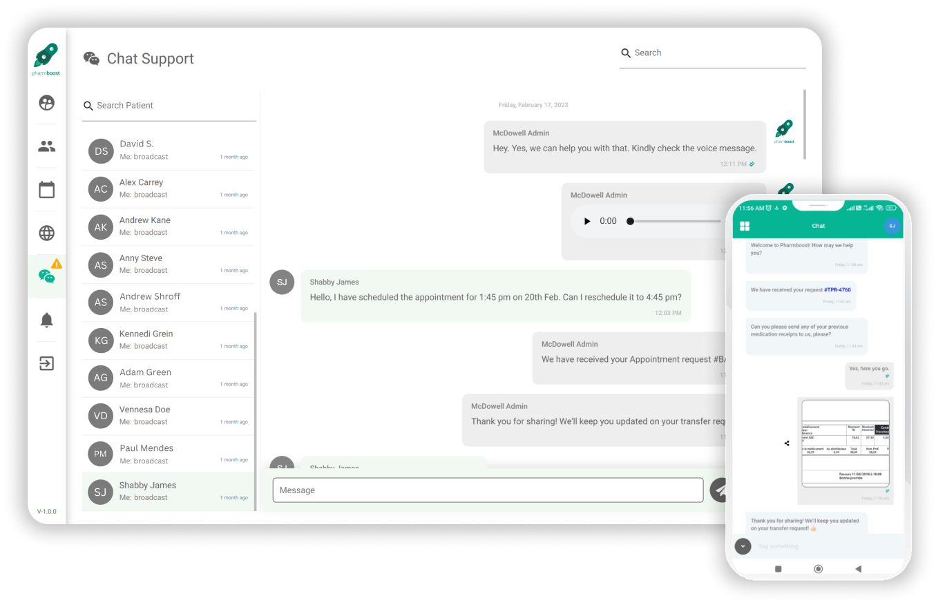 Patient Engagement Solution - Pharmboost